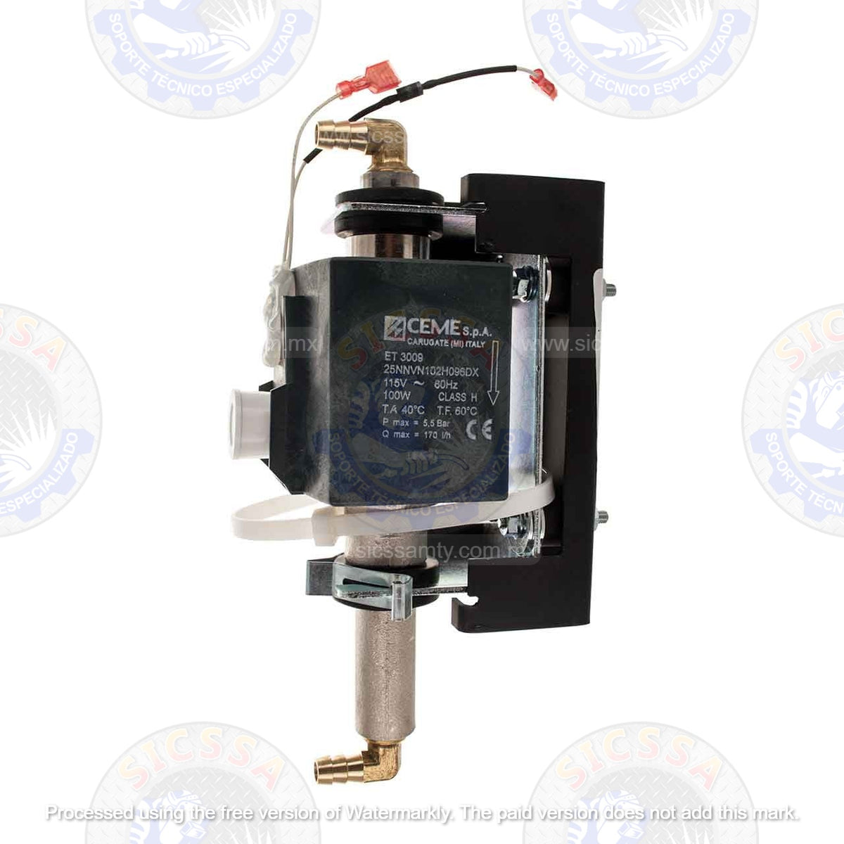 235457 MILLER PUMP,ASSY COOLANT (115V) – Soluciones Integrales de Corte ...